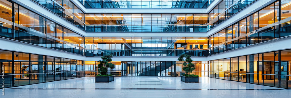 Corporate headquarters - high-tech building to house a large workforce ...