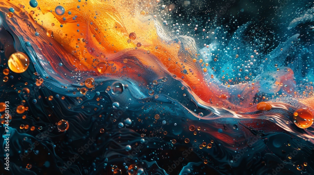 Dive deep into the heart of digital creativity, where abstract ...