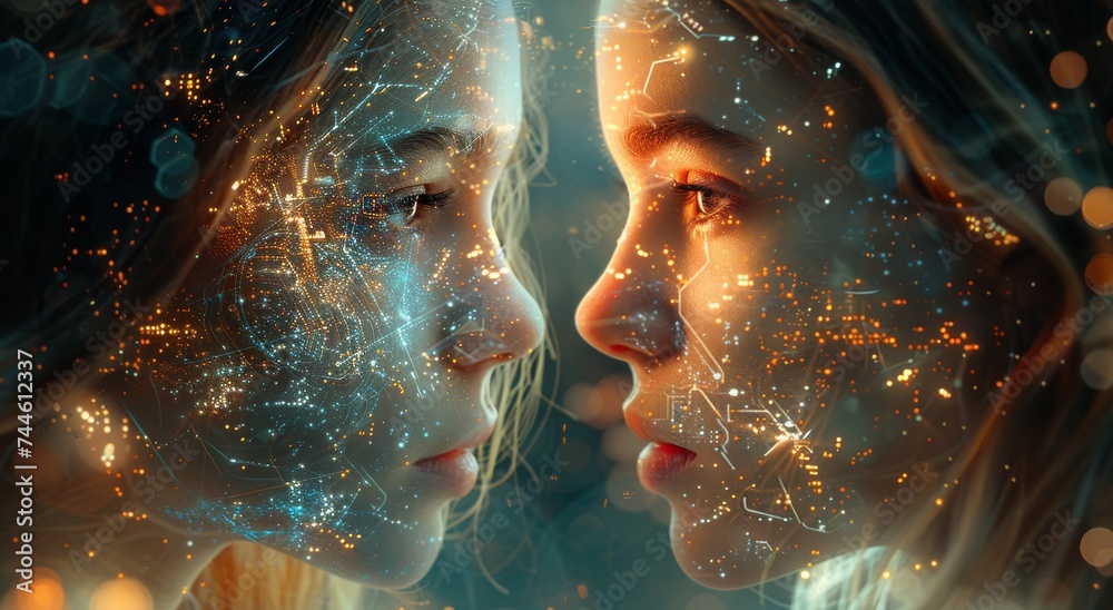 Captivatingly illuminated, a woman's portrait reveals the complexities ...