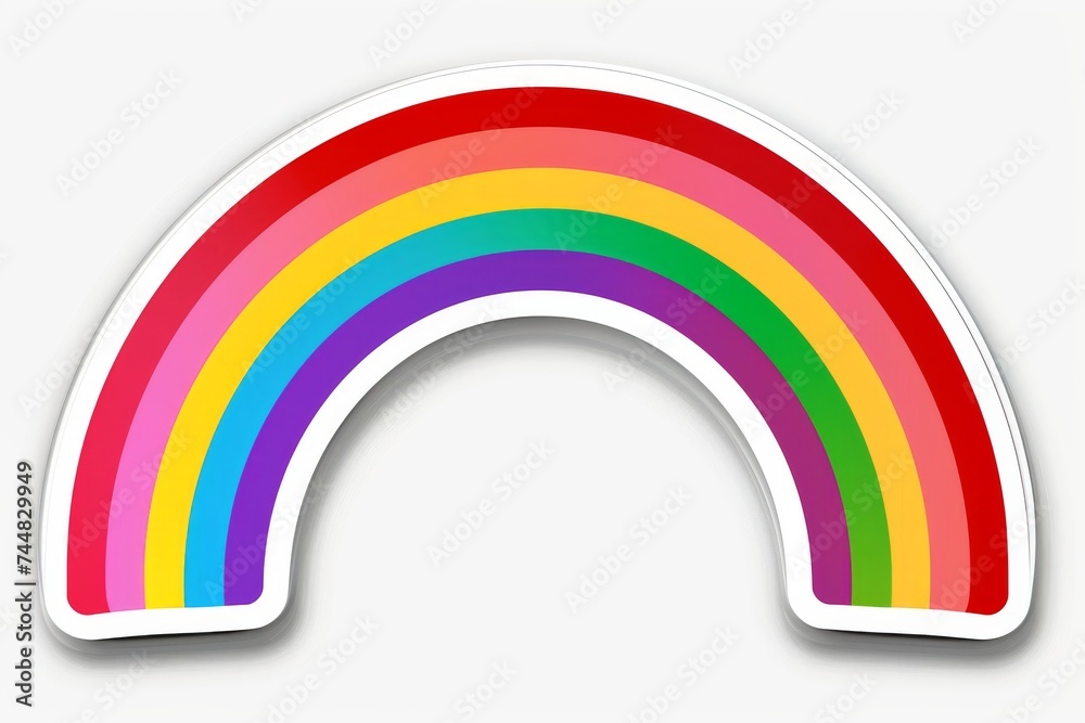 LGBTQ Pride gender expression. Rainbow vintage colorful multigender ...