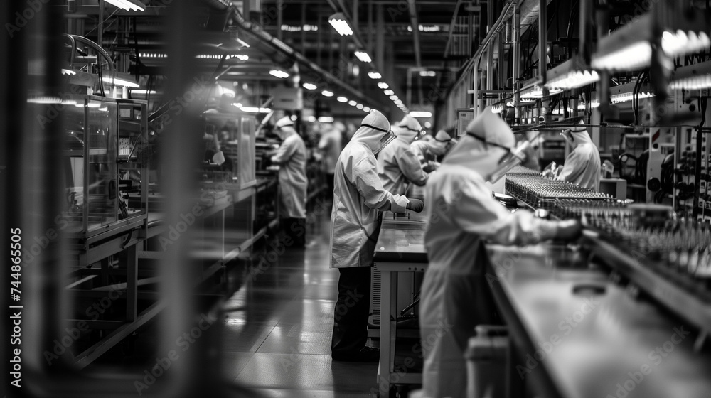 Teamwork on the Factory Floor: A Glimpse into Modern Manufacturing ...