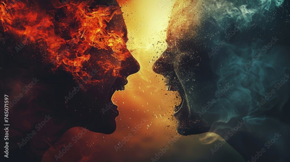 Visualize anger's impact on relationships, from silent treatment to ...