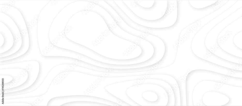 Abstract white background with paper cut out layers .Luxury paper cut ...