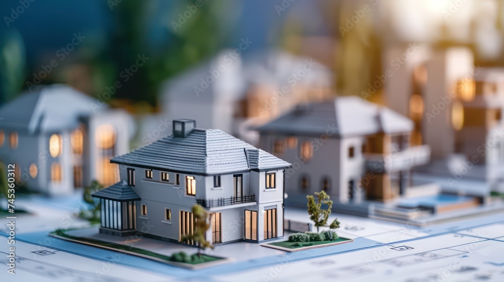 Home construction. Construction scheme. Work plan with dimensions and ...