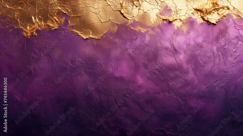 Purple and gold texture background design. Purple and gold rough ...