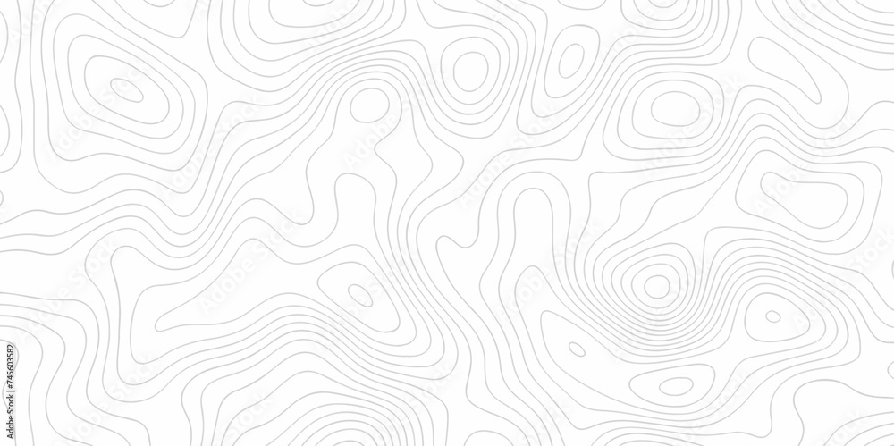 Vector black and white topography map and counter line Surface map of ...
