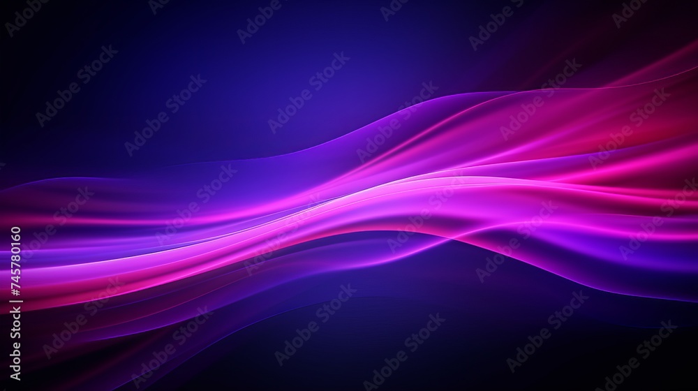 Ultraviolet background. Defocused neon light. UV led rays. Blur pink ...