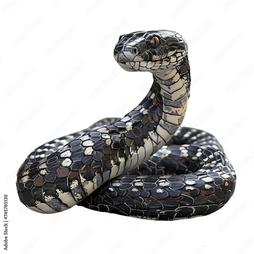 urutu snake isolated on transparent background, png Stock Photo | Adobe ...