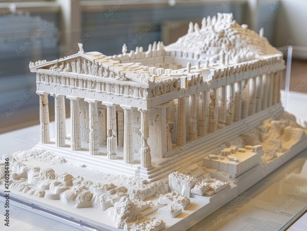 Ancient Greece revived through 3D printing, recreating lost wonders ...
