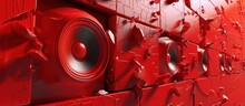 Red Music Background Free Stock Photo - Public Domain Pictures