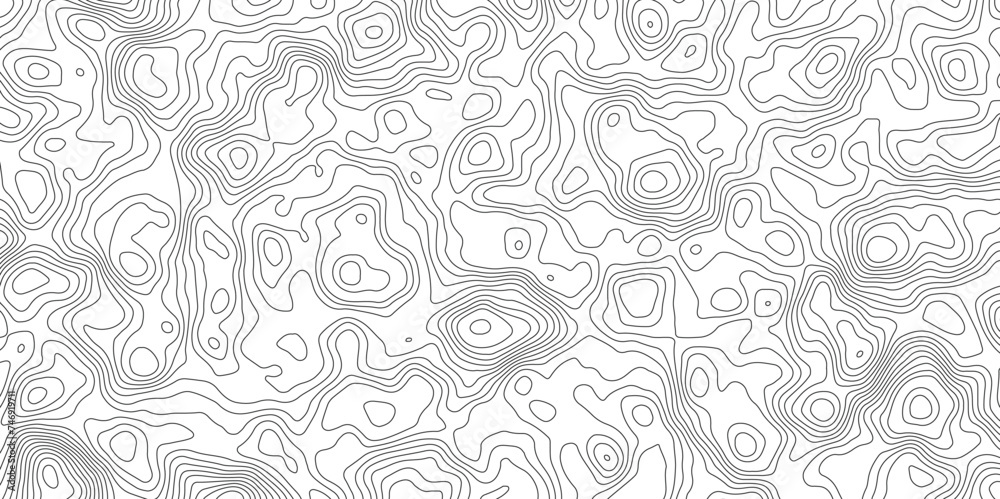 Vektor Abstract earth relief map. Generated conceptual elevation map ...