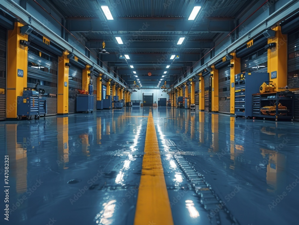 Improvement resonates in the empty assembly hall as the maintenance ...