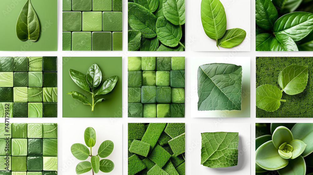 Earth Day Collage: Various aspects of environmental conservation ...