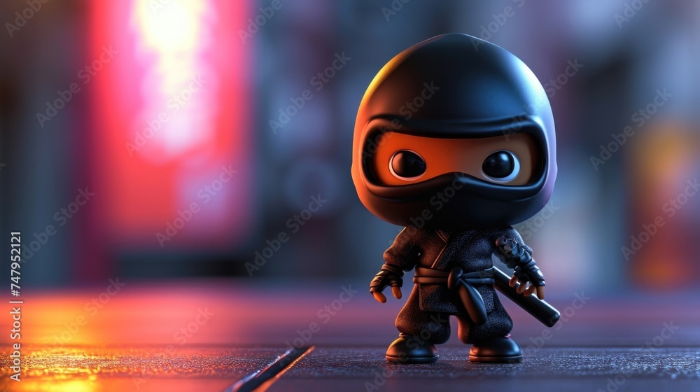 Stock-Illustration „Cartoon digital avatars of The Camera Ninja A ...