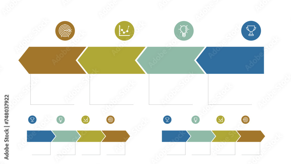 Timeline Infographic Element With Icons. For Content, Diagram ...