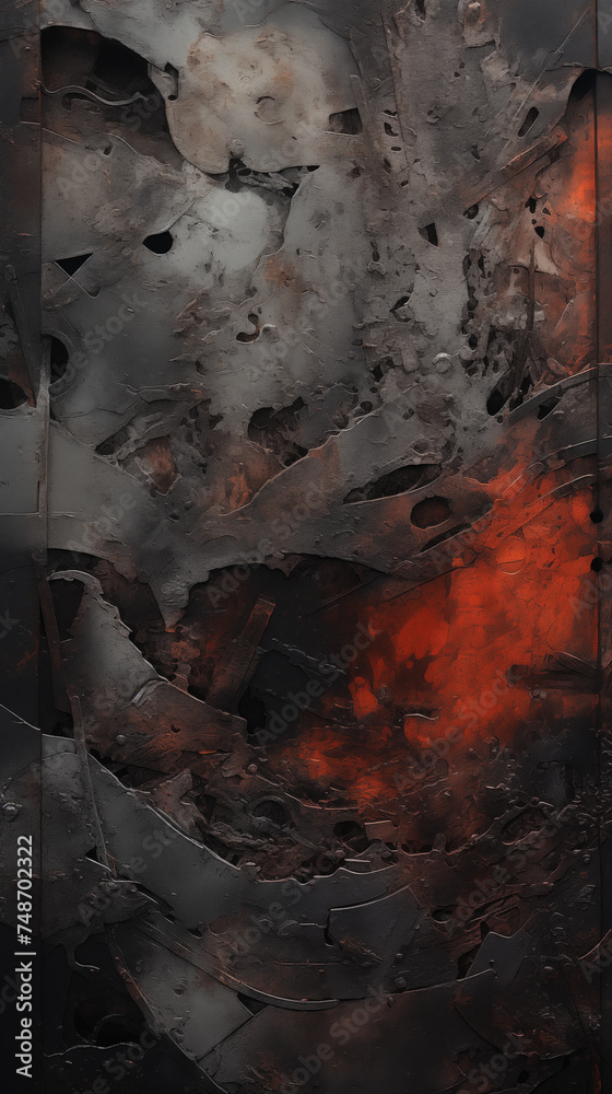 tarnished grey metal texture background Stock Illustration | Adobe Stock