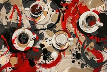 Expresso Coffee Graffiti Free Stock Photo - Public Domain Pictures