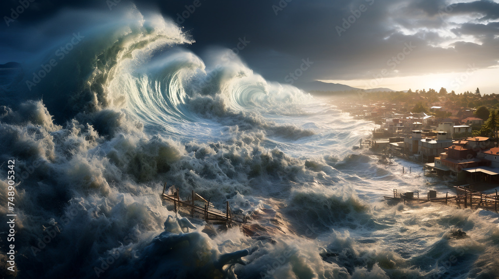 3D visualization of natures fury earthquakes tsunamis hurricanes ...