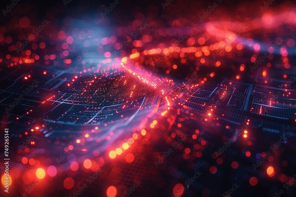 Technological Advancements in Financial Tracking: Animated Mosaic Graph ...