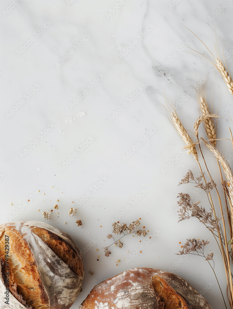 bread, advertisement, beauty, wheat, food, minimalist, delicacy ...