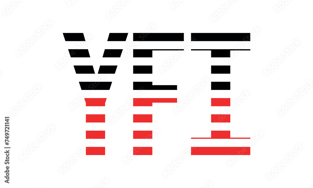 YFI three initial letter iconic line negative space minimal logo design ...