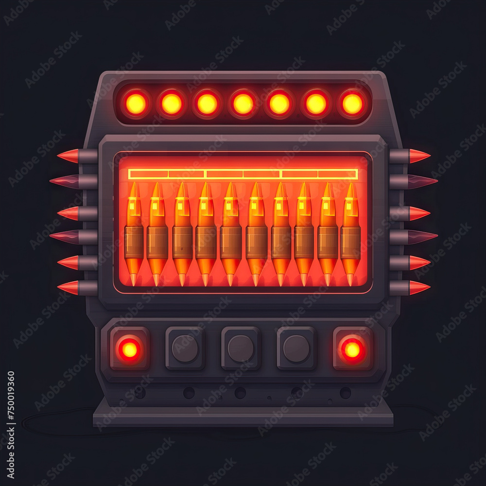 Ammo Counter - A display showing the amount of ammunition or charges ...