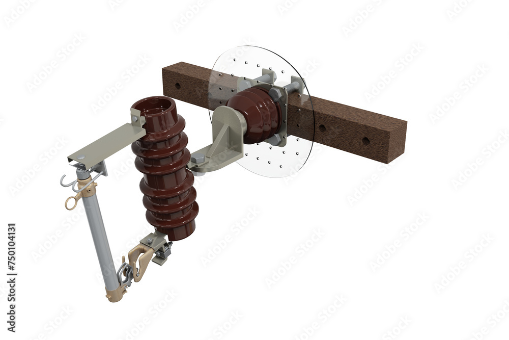High Voltage Protection system with Dropout Fuse and Animal Barrier ...