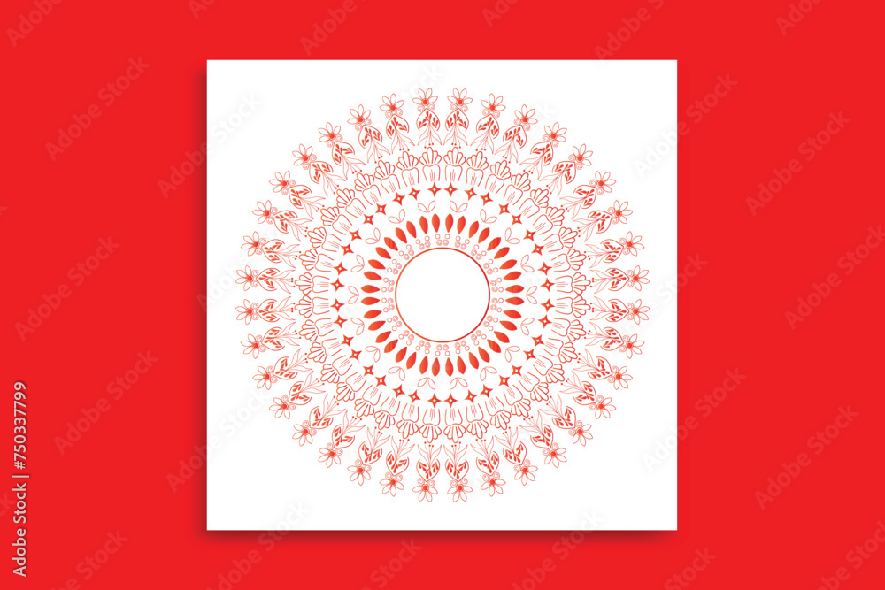 mandala banner design, mandala social media post , traditional mandala ...