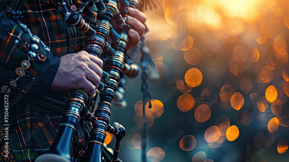 Greeting Card and Banner Design for National Bagpipe Day Background for ...