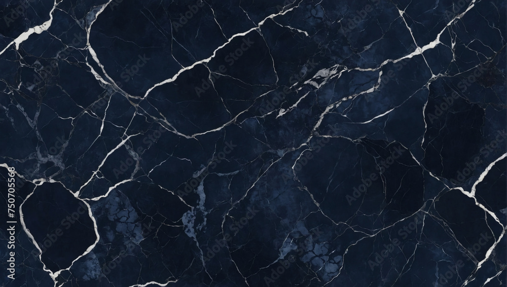 Seamless Pattern Background Featuring A Navy Blue Marble Texture Backdrop Stock Illustration