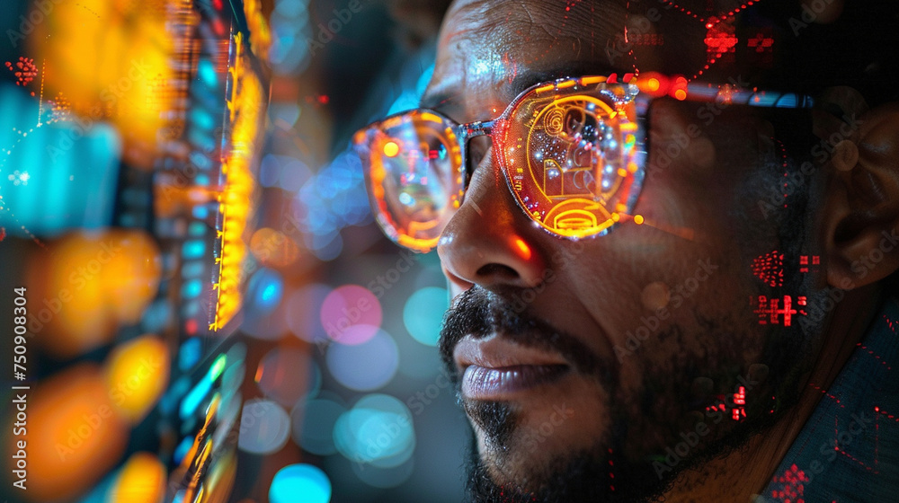 Illustration Stock Marvel at the precision and skill of a male ...