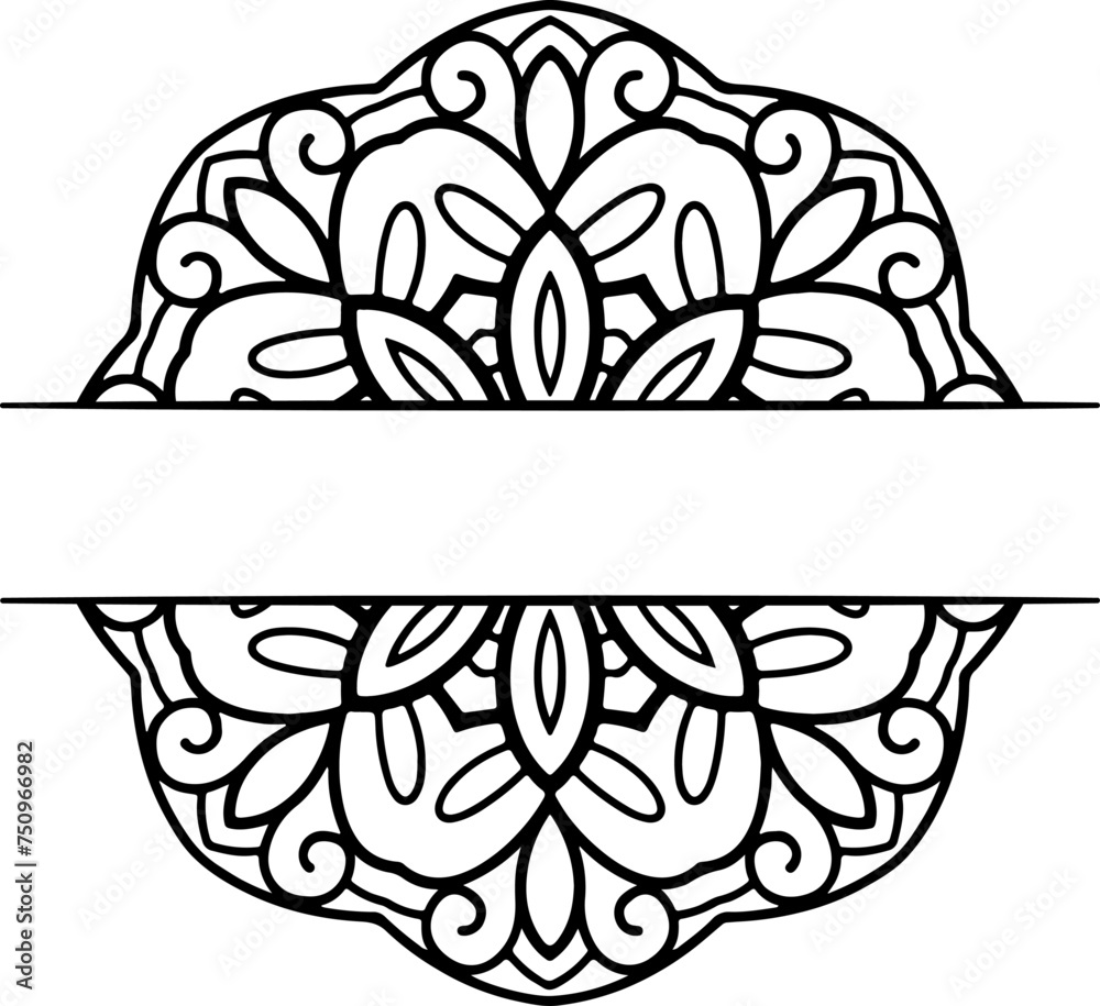 Get crafting with this Split Mandala Wreath Monogram and Heart Arrow ...