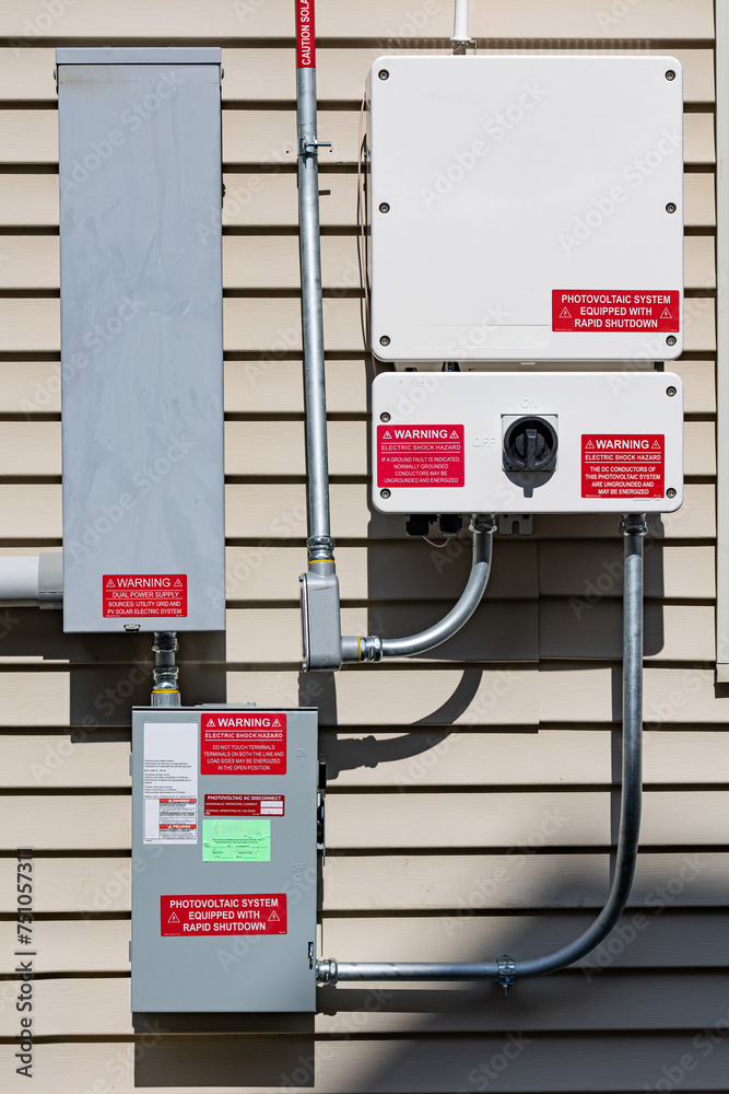 Linking residential electrical systems with rooftop photovoltaic ...