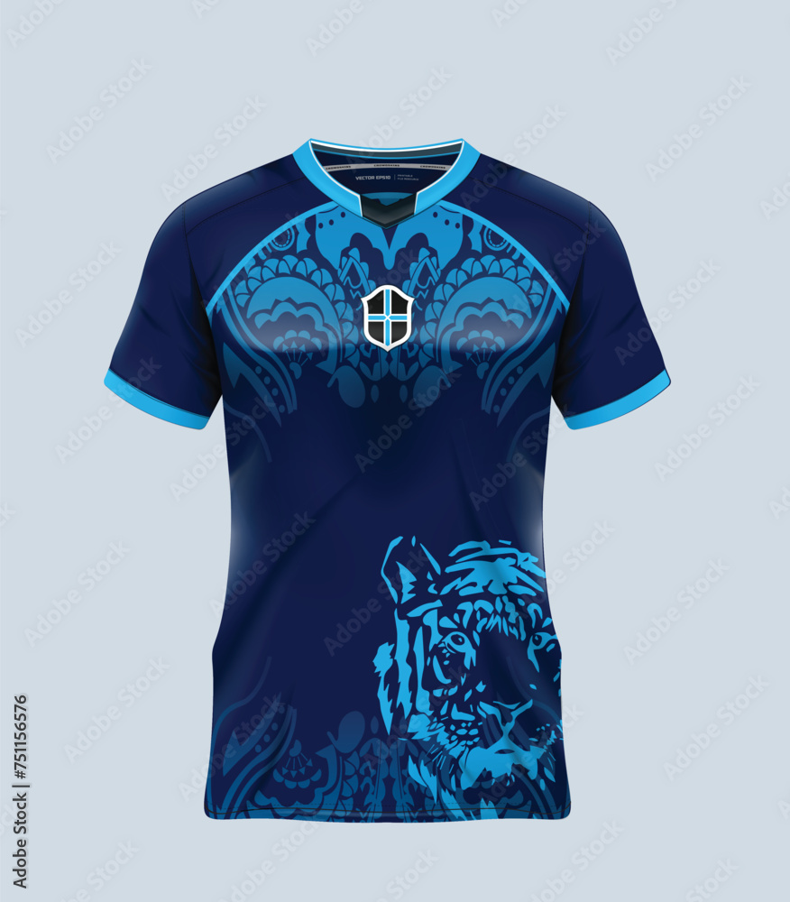 Sports t-shirt jersey design concept vector, sports jersey concept with ...
