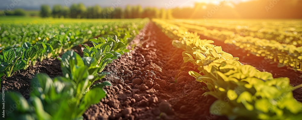 Climateadaptive agriculture resilient crops sustainable farming Stock ...