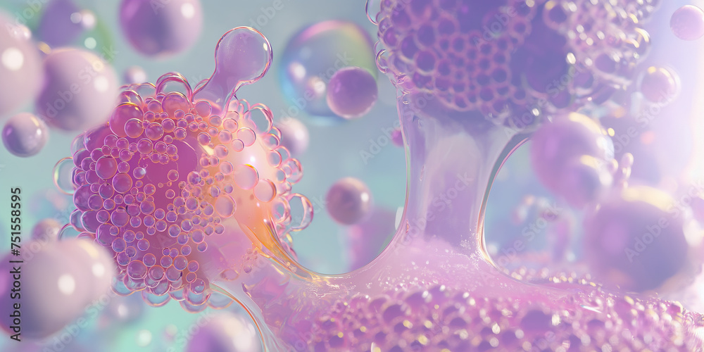 Illustration Stock Medical Fertility Abstract Background. Female ...