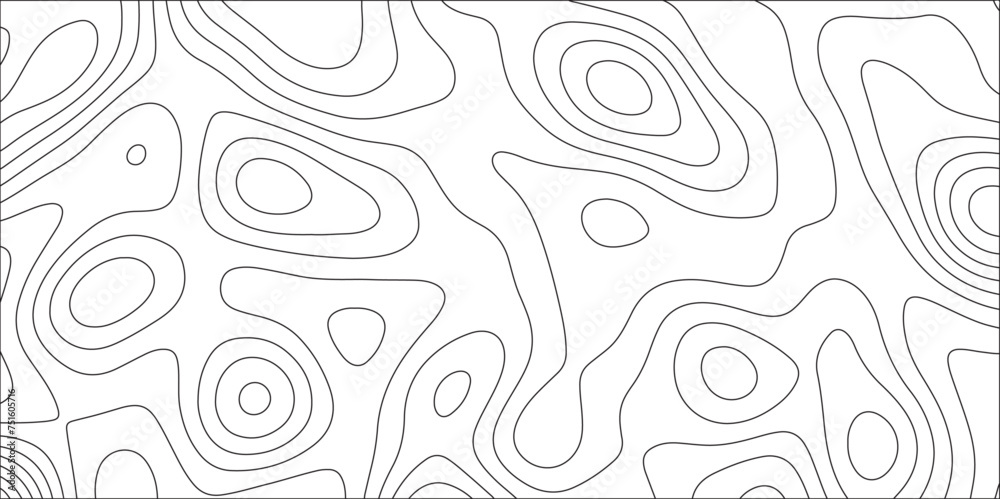 Abstract lines background. Contour maps. Vector illustration. The ...