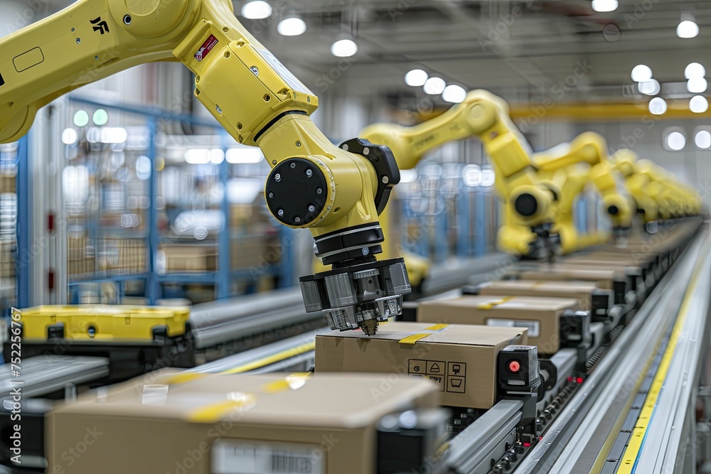 Automated Robotics Assembly Lines increase efficiency and reduce errors with precision ...