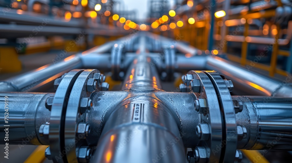 Transit of compressed gas through a main gas pipeline. Ensuring the ...