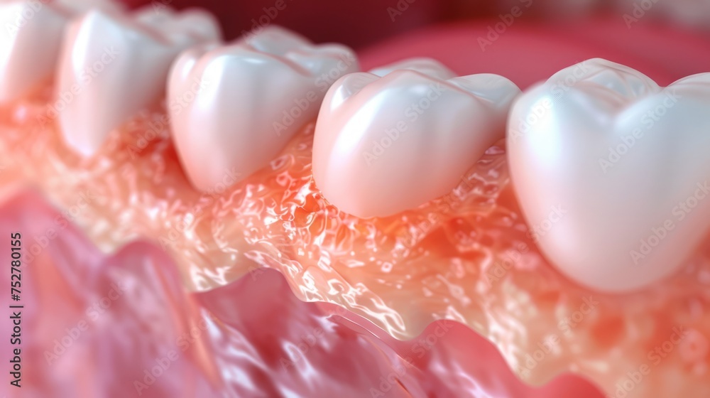 Periodontitis also called gum disease, A serious gum infection that ...