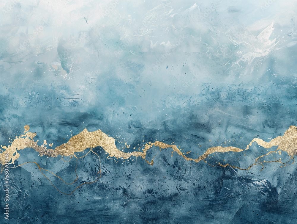 Blue background marble abstract texture pattern gold watercolor gray ...