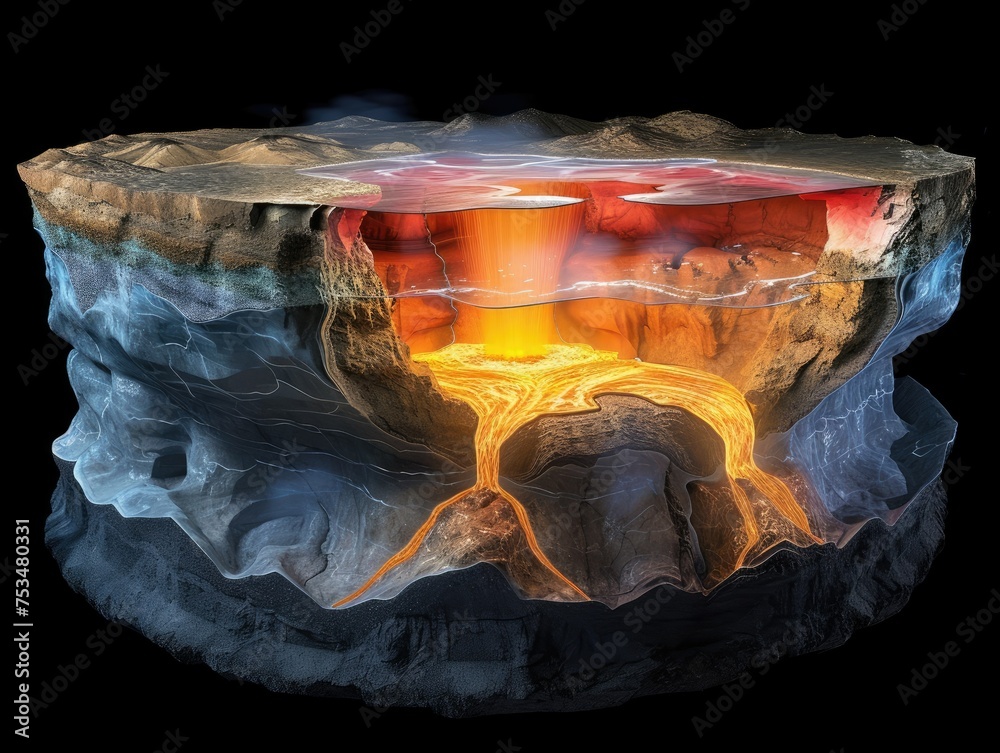 Visualization of the Earth's geothermal activity with an emphasis on ...