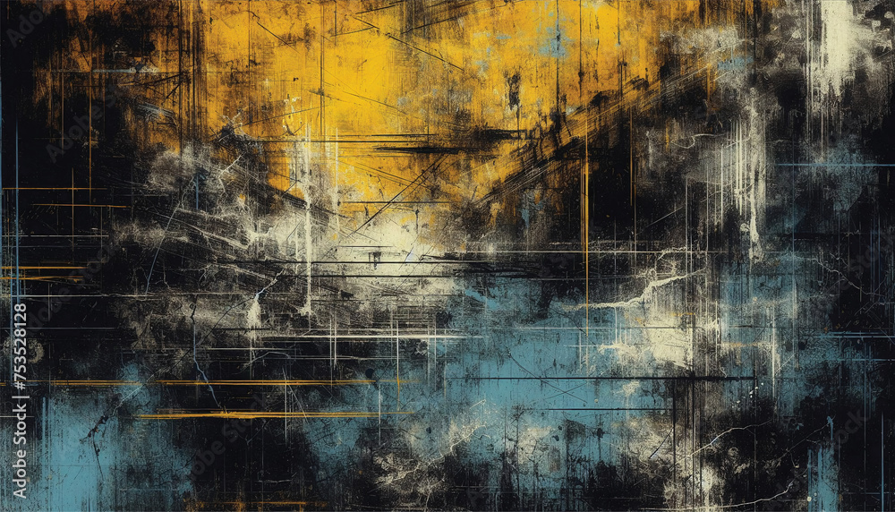 Striking wallpaper with scratches, rugged textures, and gritty ...