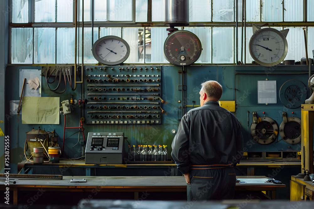 a facilities manager overseeing the maintenance and organization of a ...