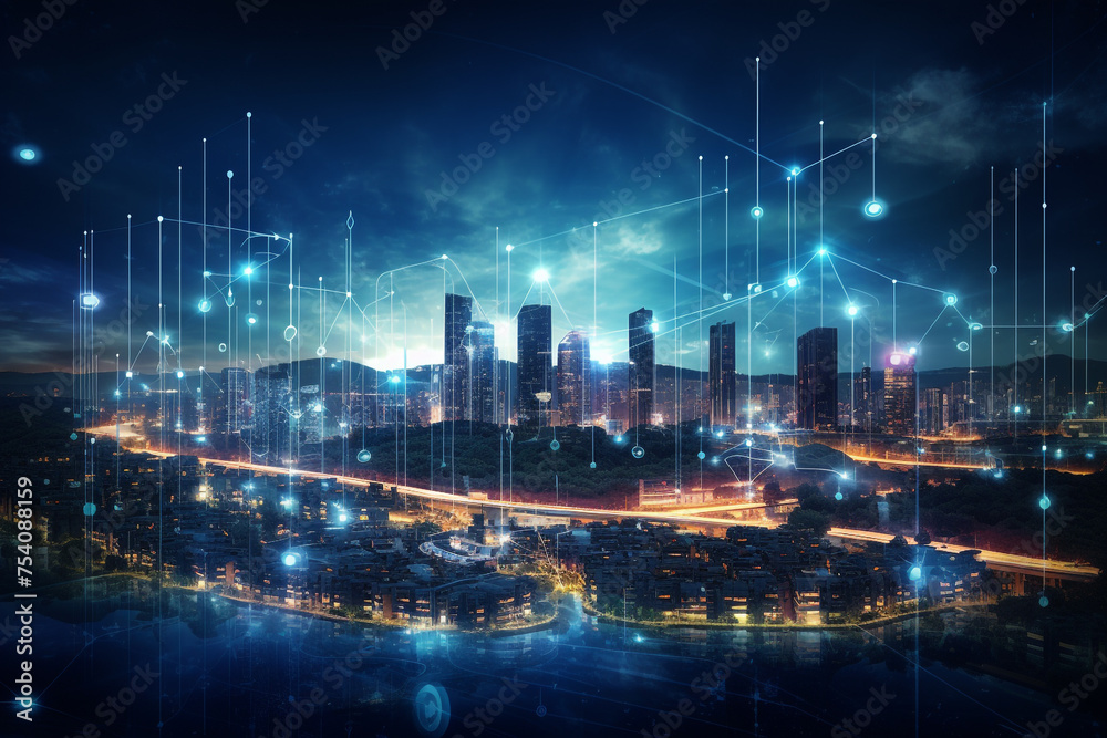 Digital community, smart homes and digital community, DX, Iot, digital ...