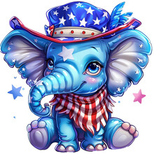 July 4th Independence Day Elephant Free Stock Photo - Public Domain ...