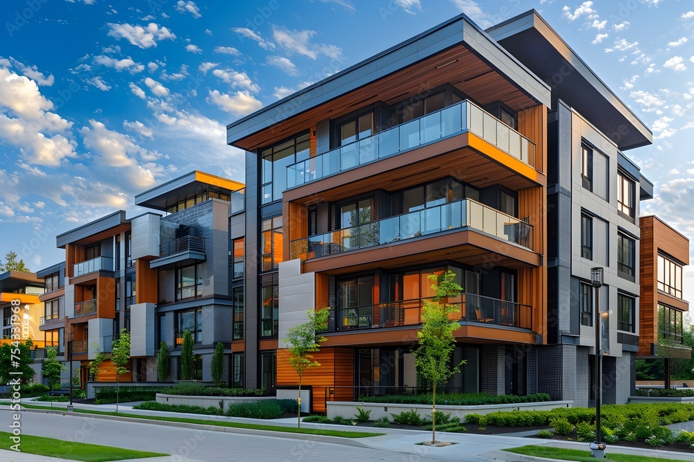Modern Apartment Buildings in Vancouver, To showcase the modern and ...