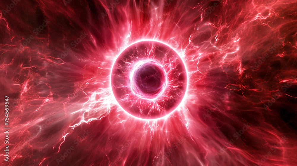 Electromagnetic field around man woman person, combination of invisible ...