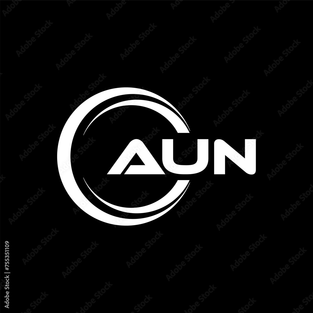 AUN Logo Design, Inspiration for a Unique Identity. Modern Elegance and ...