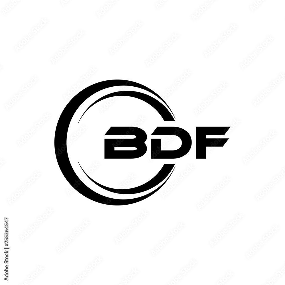 BDF Logo Design, Inspiration for a Unique Identity. Modern Elegance and ...